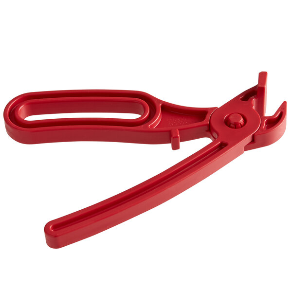 American Metalcraft N9494 8 1/4" Red Nylon Pizza Pan Gripper for Deep Pans