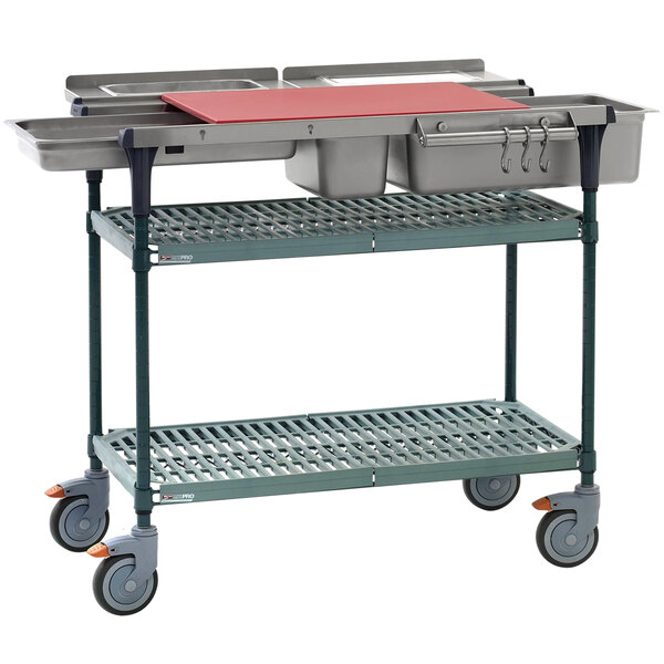 Metro Prepmate Butcher Prep Cart MultiStation with Super Erecta Pro ...