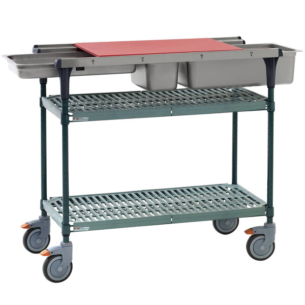 Metro Prepmate Butcher Prep Cart MultiStation with Super Erecta Pro ...