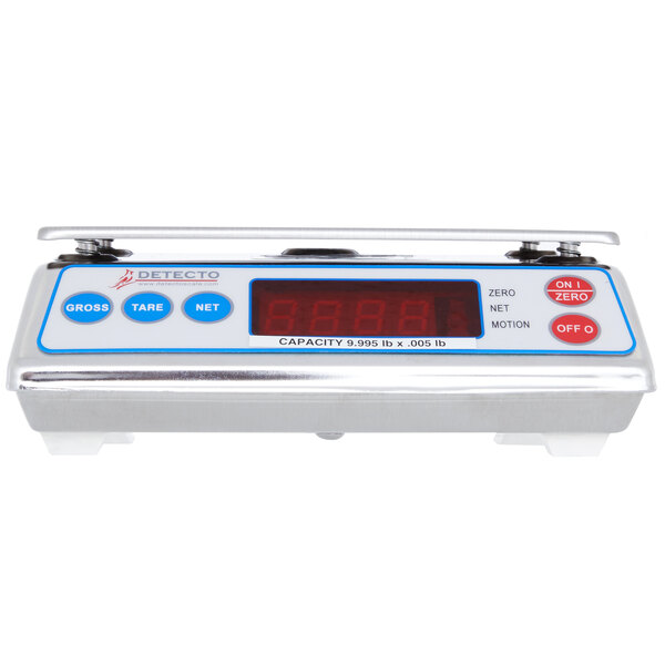 Cardinal Detecto AP-10 10 lb. Digital All-Purpose Portion Control Scale ...
