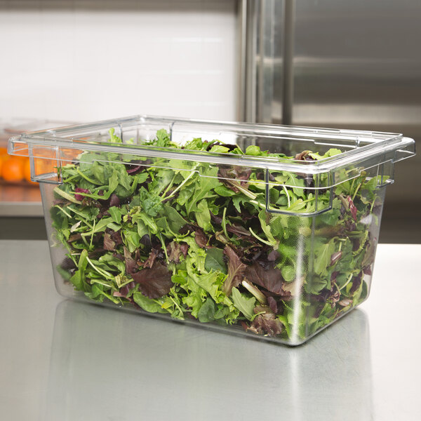 Cambro 12189CW135 Camwear Clear Food Storage Box