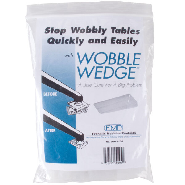 Wobble Wedge Table Wedge / Table Stabilizer - 30/Pack