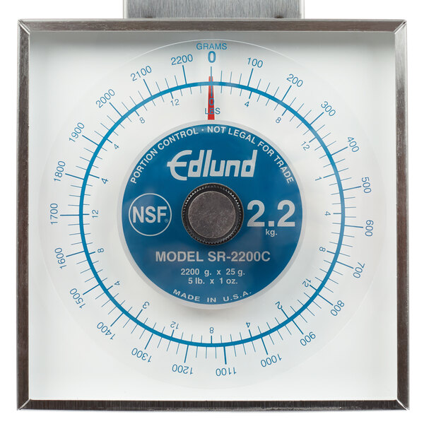 Edlund SR-2 OP Premier Series 32 oz. Mechanical Portion Scale with ...
