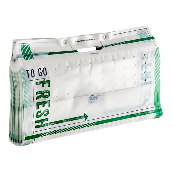 Inno-Pak To Go Fresh 12 Piece Large Fried Chicken / Hot Food Bag - 250/Case