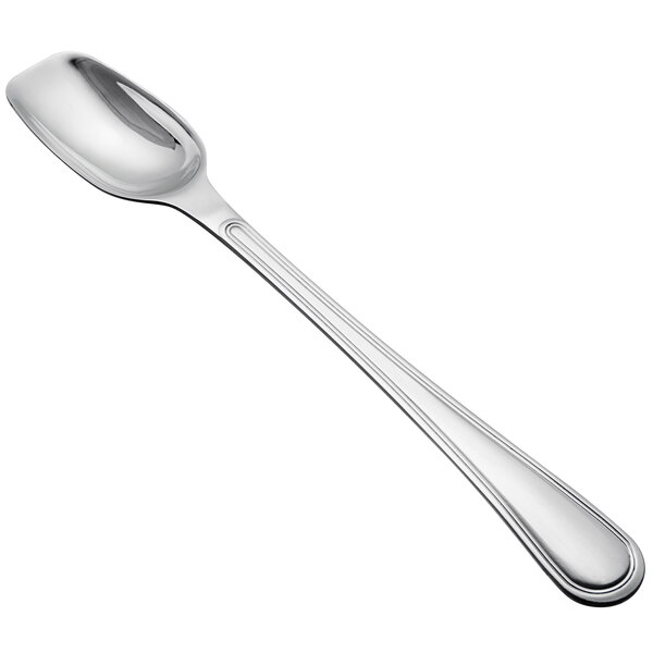 Carlisle 604460 Aria 0.5 oz. 18/8 Stainless Steel Serving Spoon - 9 1/4"