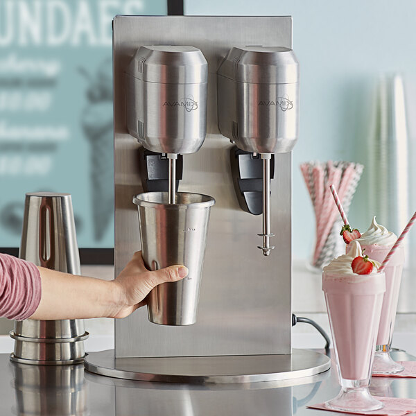 Avamix ADM2 Freestanding Double Spindle Drink Mixer / Milkshake Machine ...