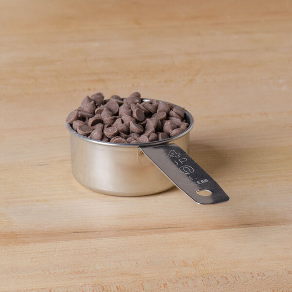 Tablecraft 724A 1/4 Cup Stainless Steel Measuring Cup