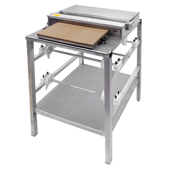 Heat Seal 107A Triple 18" Roll Film Floor Wrapping Machine with Splash ...