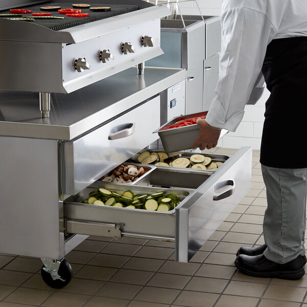 Beverage-Air WTRCS60HC 60" 2 Drawer Refrigerated Chef Base