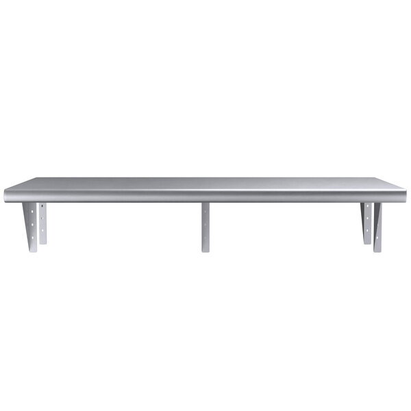 Regency 16-Gauge Type 304 Stainless Steel Pass-Through Shelf - 24" x 48"