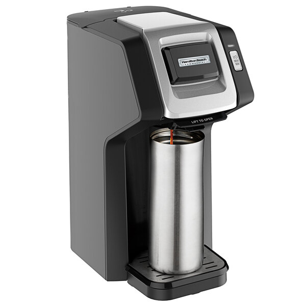 Hamilton Beach HDC311 Black Commercial Hospitality Single-Serve Coffee ...