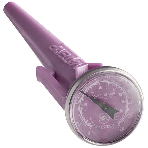AvaTek 5" HACCP Pocket Probe Dial Thermometer with Calibration Wrench ...