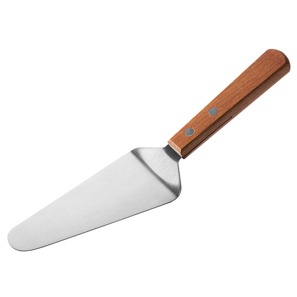 Vollrath 59814 Pizza Server w/ Wooden Handle - 10 1/4"