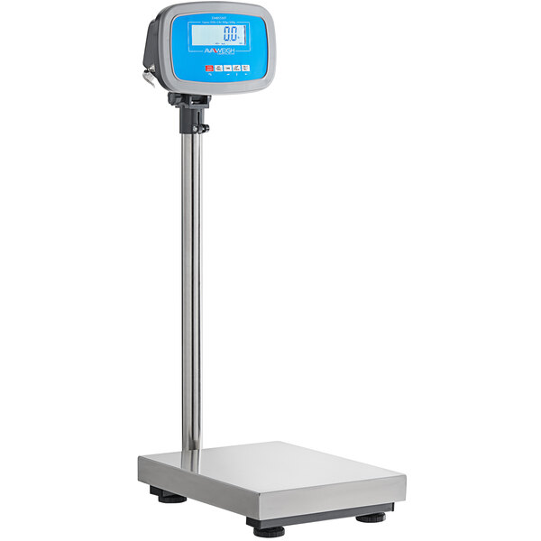 AvaWeigh BS330T 330 lb. Digital Receiving Bench Scale with Tower Display