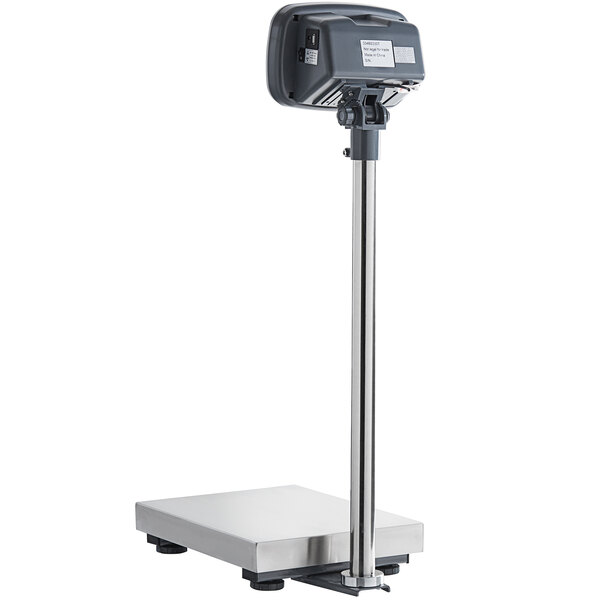 AvaWeigh BS330T 330 lb. Digital Receiving Bench Scale with Tower Display