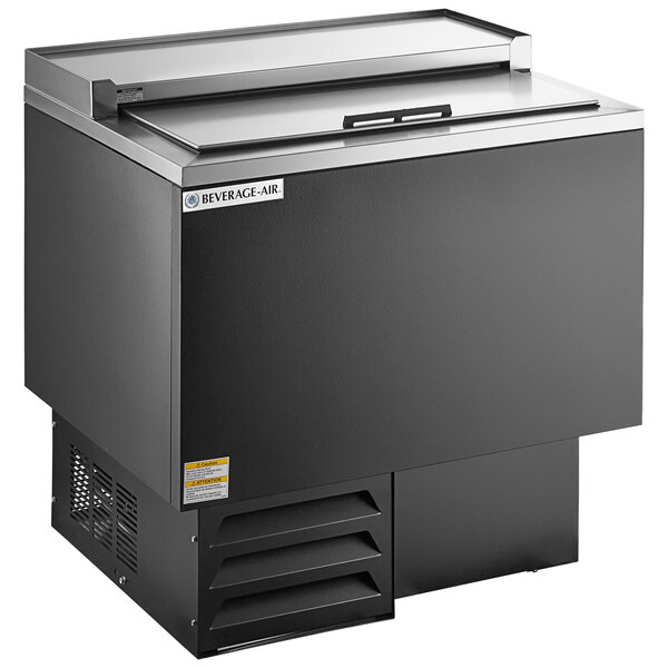 Beverage-Air GF24HC-B 24 1/8" Black Glass Froster / Plate Chiller - 115V