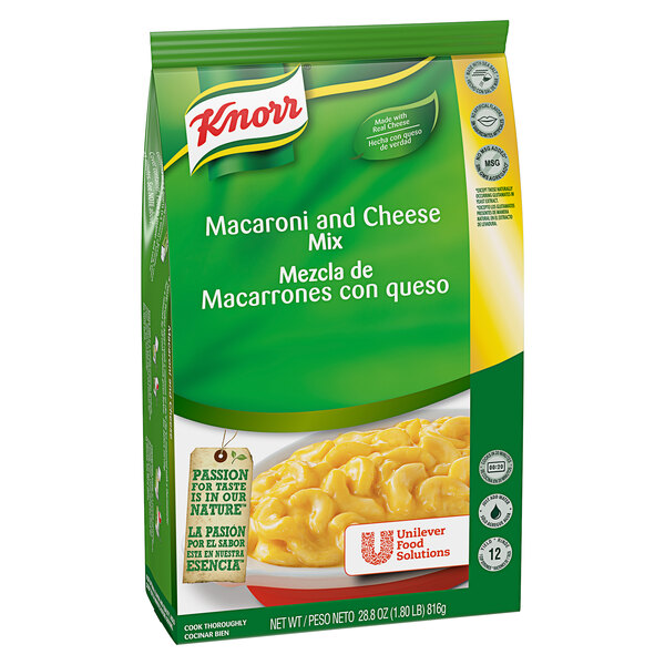 Knorr Bulk Macaroni & Cheese Mix - 4/Case (28.8 oz. Packs)