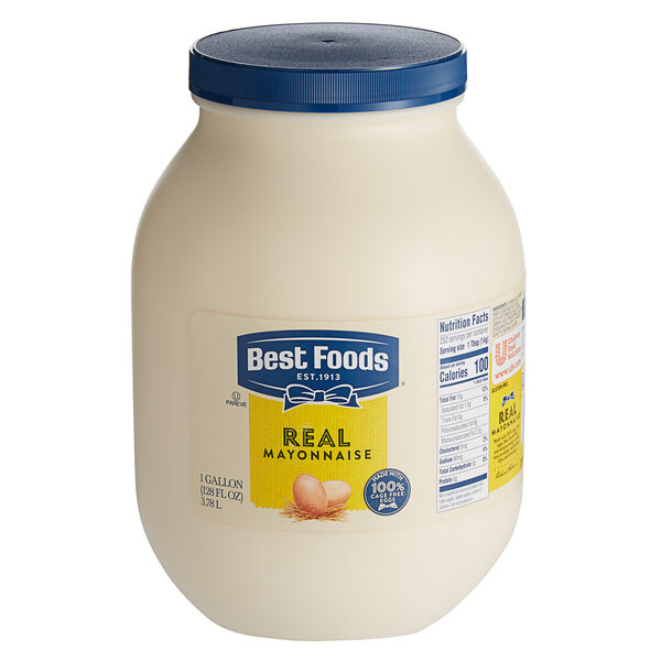 Best Foods Mayonnaise - 1 Gallon: Buy it at WebstaurantStore