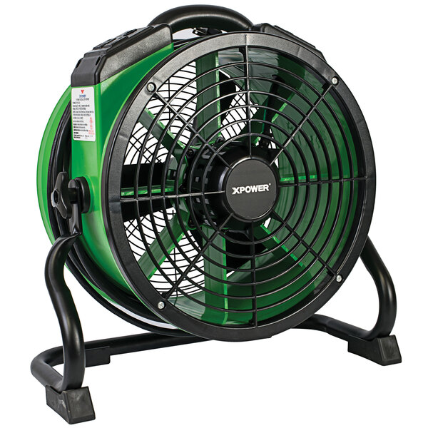 XPOWER X-34AR Green Variable Speed Industrial Axial Fan with Sealed ...