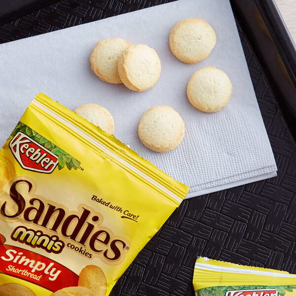 Keebler Mini Sandies Shortbread Cookies (1 oz. Packs, 100/Case)