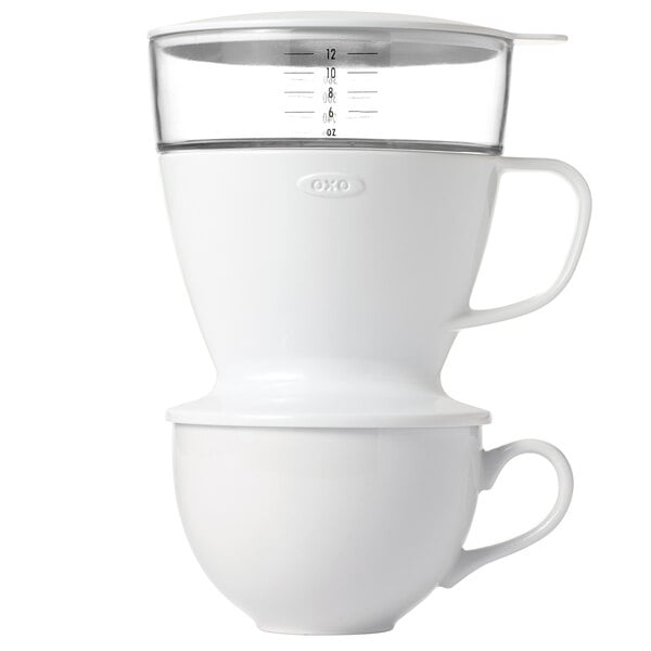 OXO 11180100 Brew 12 oz. Individual Pour Over Coffee Dripper with Water ...