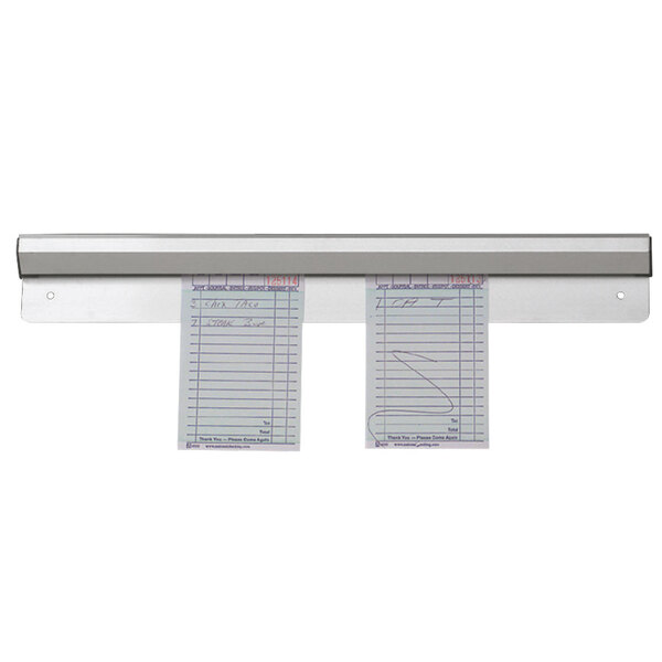 American Metalcraft AOR18 18" x 2 1/2" Aluminum Restaurant Ticket Rack