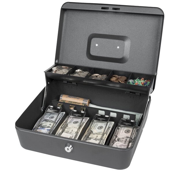 Royal Sovereign RSCB-400N Deluxe Tiered Cash and Change Steel Security ...