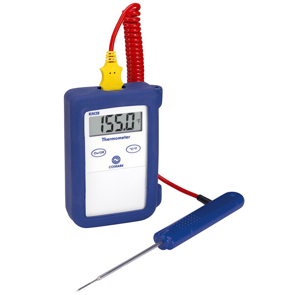 Comark KM28KIT Type-K Thermocouple Thermometer Kit with Protective ...