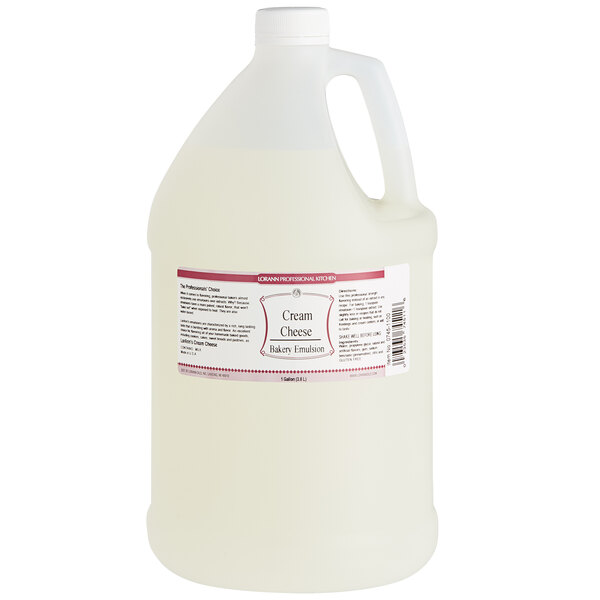 LorAnn Oils 1 Gallon Cream Cheese Bakery Emulsion