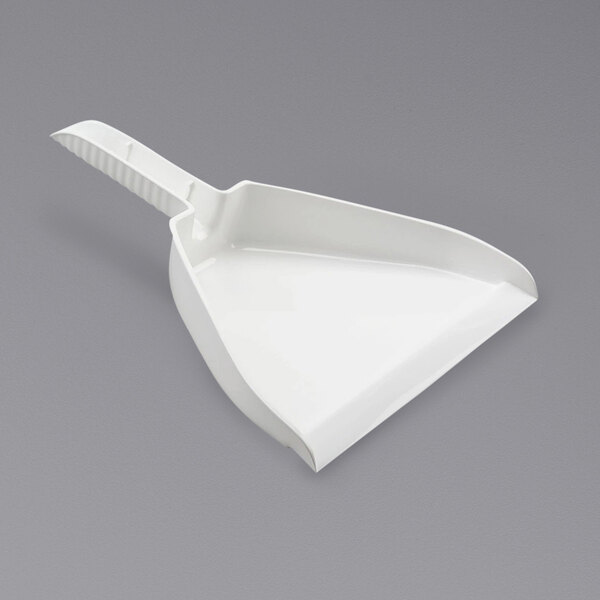 Libman 229 10" White Dust Pan - 12/Pack