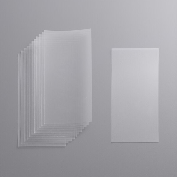 H. Risch, Inc. 4" x 8" Vinyl Sheet Protector - 12/Pack