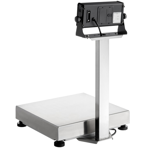 AvaWeigh BS150TK 150 lb. Receiving Scale with 14" x 12" Platform and 16 ...