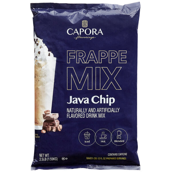 Capora 3.5 lb. Java Chip Frappe Mix