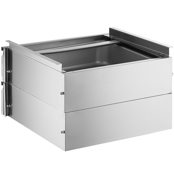 Regency 20" x 20" x 5" Double-Stacked Drawer Set with Stainless Steel Front