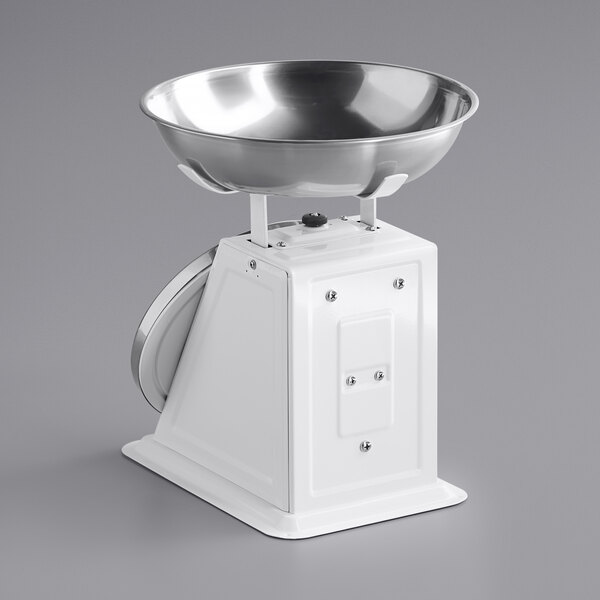 Galaxy 50 lb. Mechanical Portion Control Scale with Removable Stainless ...