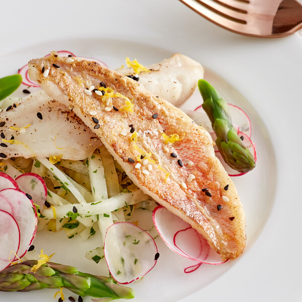 Wulf's Acadian Redfish Fillets - 10 lb. Case of 2 - 6 oz. Portions