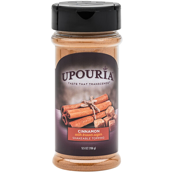 UPOURIA® Cinnamon and Brown Sugar Shakeable Coffee Topping 5.5 oz.
