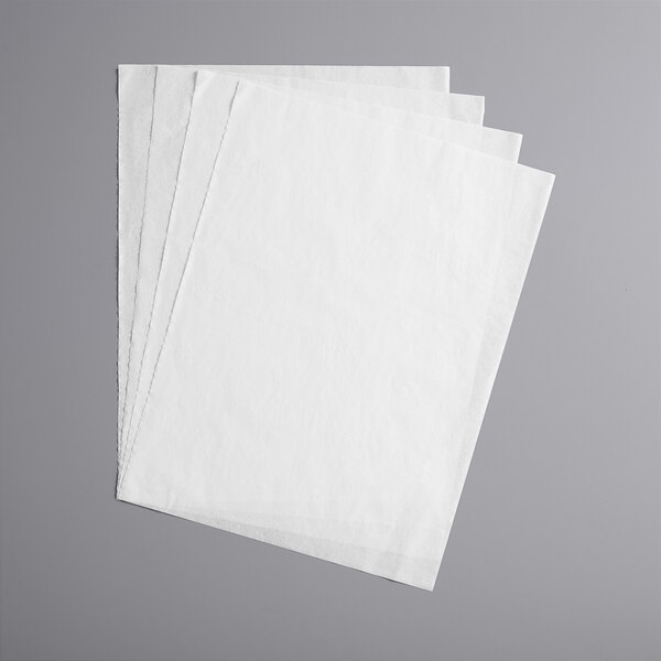 SatinWrap 15" x 20" 10 lb. White Tissue Paper Sheets - 960/Pack