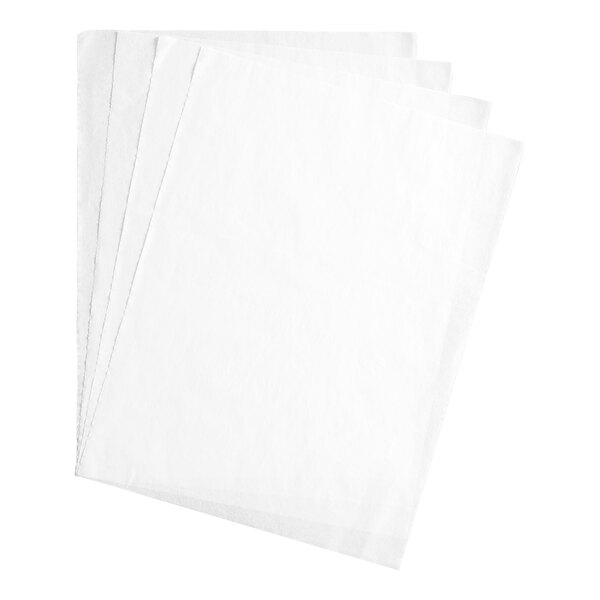 SatinWrap 15" x 20" 10 lb. White Tissue Paper Sheets - 960/Pack