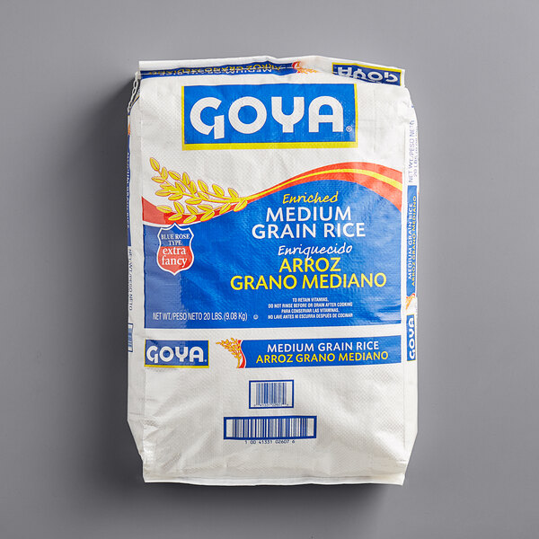 Goya Enriched Medium Grain Rice (20 lb.)