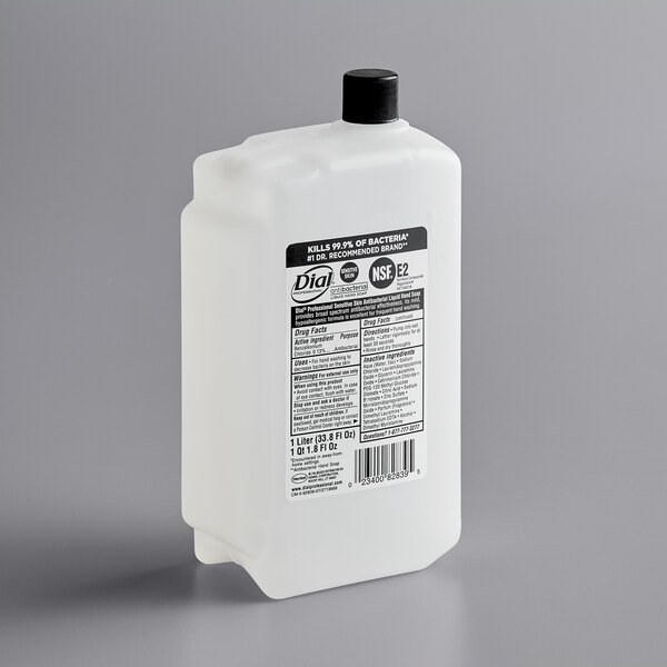 Dial DIA82839 1 Liter Sensitive Skin Antibacterial Liquid Hand Soap ...