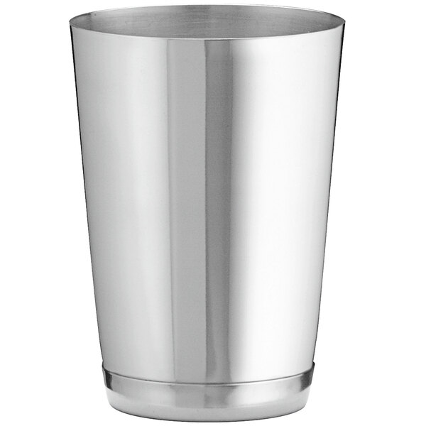 Tablecraft 16 oz. Stainless Steel Cocktail Shaker Tin 76