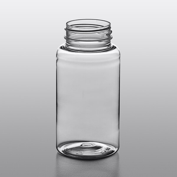 Clear Plastic Packer Bottle (400/Case) - WebstaurantStore