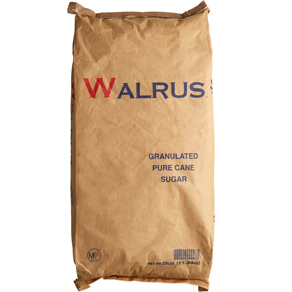 Granulated Sugar, 25 lb Bag - Bulk Price at WebstaurantStore