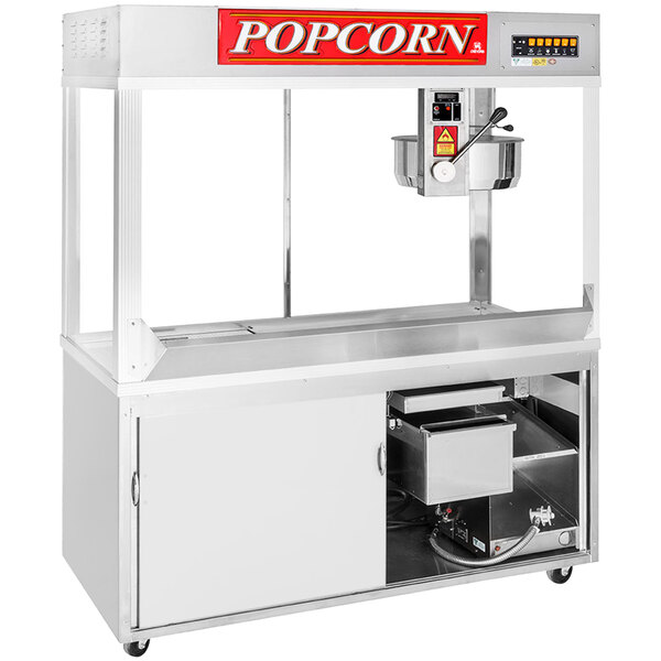 Floor model popcorn machine store