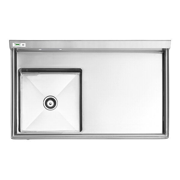 Regency 50" 16-Gauge Stainless Steel Soiled / Dirty Undercounter ...