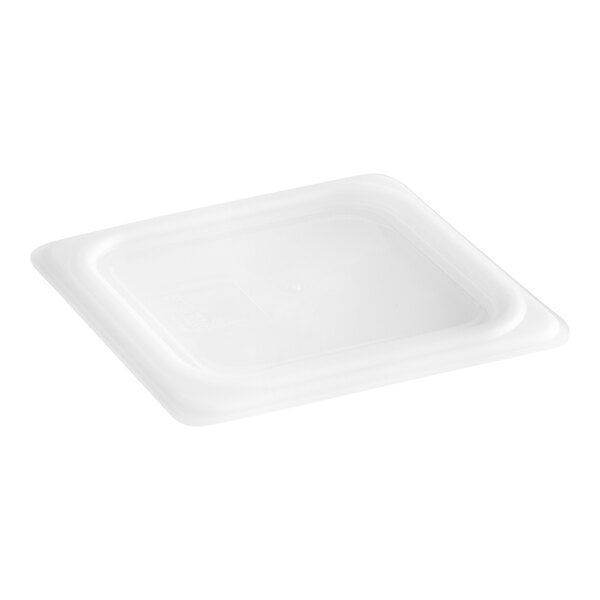 Vigor 1/6 Size Translucent Polypropylene Secure Sealing Lid