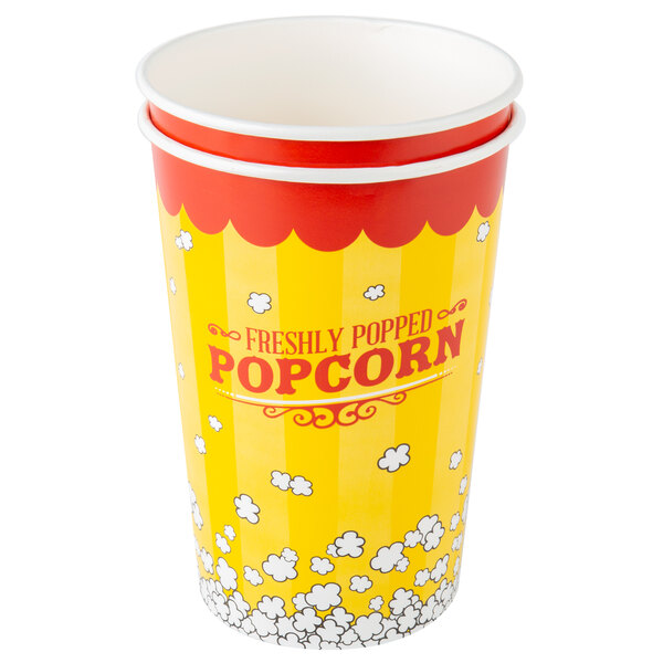 Carnival King 64 oz. Popcorn Bucket - 45/Pack