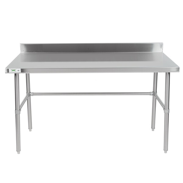 Regency 30" x 60" 16-Gauge 304 Stainless Steel Commercial Open Base ...