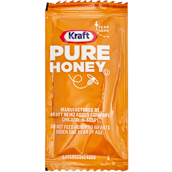 Kraft Pure Honey Packet 9 Gram 200 Case Kraft Pure Honey Packet 9 Gram 200 Case